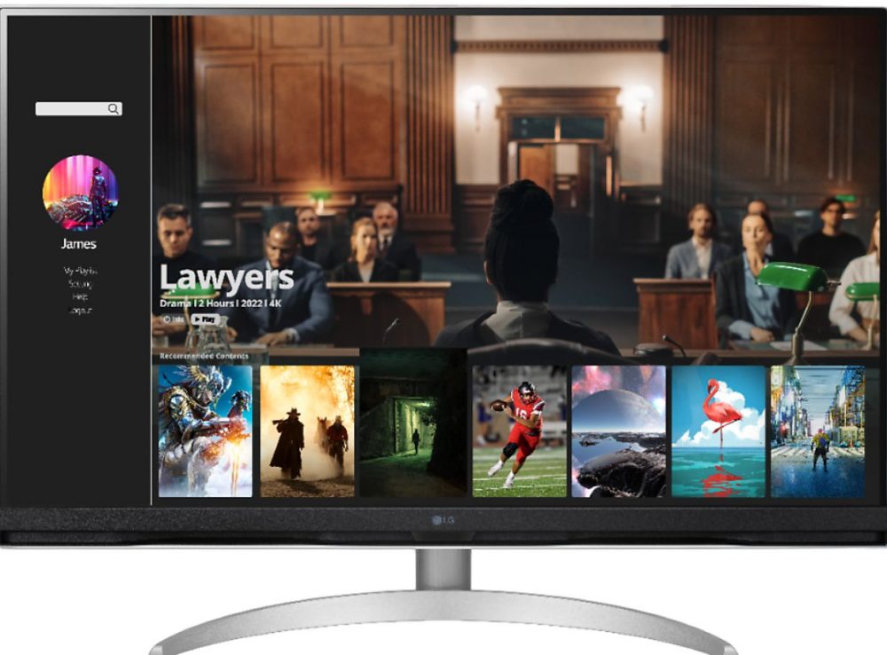 LG Smart Monitor 32SQ700S-W.AEU | Azerty.nl
