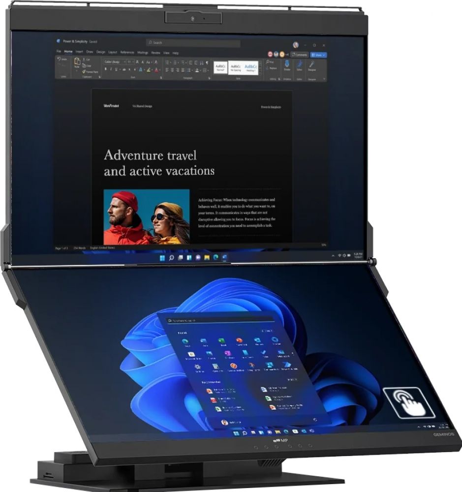 Mobile Pixels infinitely adjustable stacked | Azerty.nl